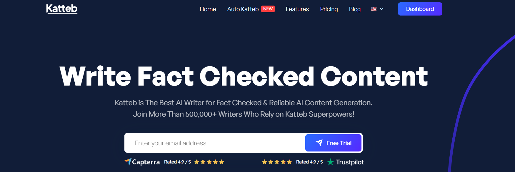 Katteb - Fact checked AI Writer - TOOLYATRI.COM Katteb - Fact checked AI Writer - TOOLYATRI.COM